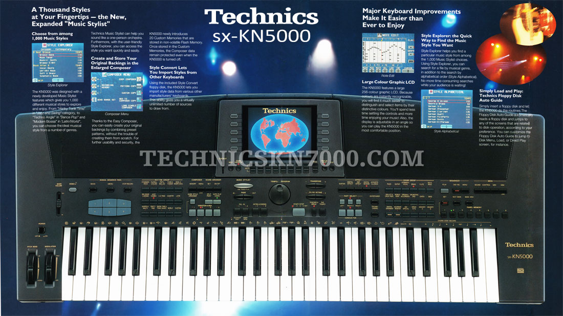 Technics KN7000 :: Technics KN5000